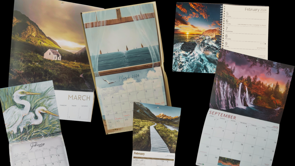 Calendars with Pictures – 'Windows to the World' - CWcreativeCONTENT